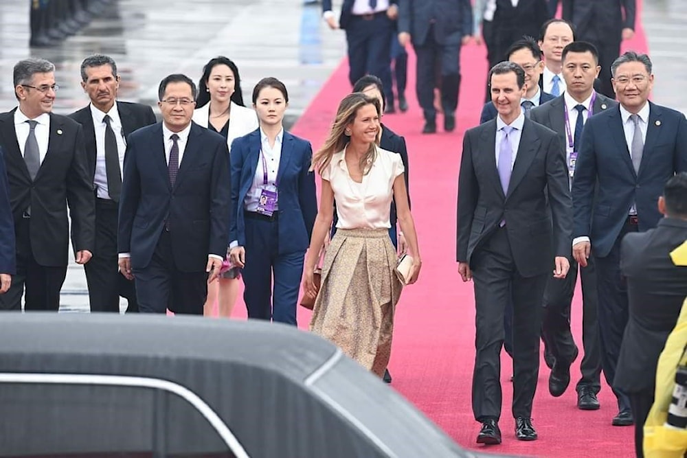 Syrias Al Assad Lands In China On Historic Visit Marks New Era Al